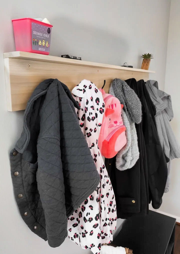 25 Free DIY Coat Rack Plans (How to Make a Coat Rack) - DIY Cozy Home