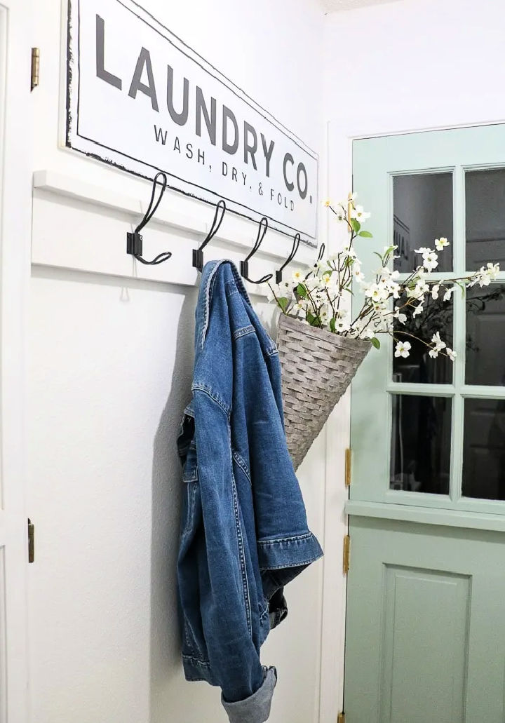 25 Free DIY Coat Rack Plans (How to Make a Coat Rack) - DIY Cozy Home
