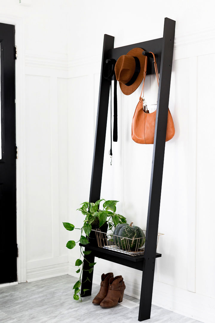 25 Free DIY Coat Rack Plans (How to Make a Coat Rack) - DIY Cozy Home