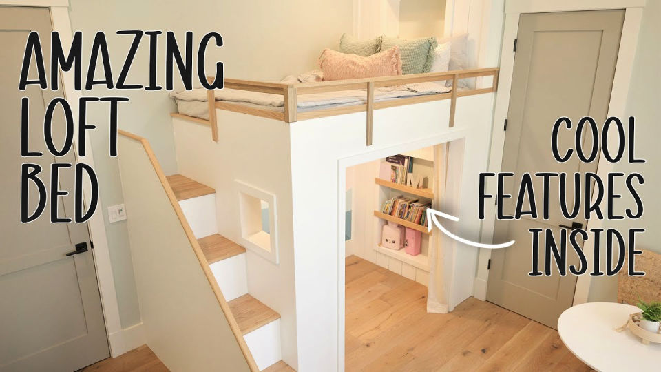 30 Free DIY Loft Bed Plans (How to Build a Loft Bed) - DIY Cozy Home