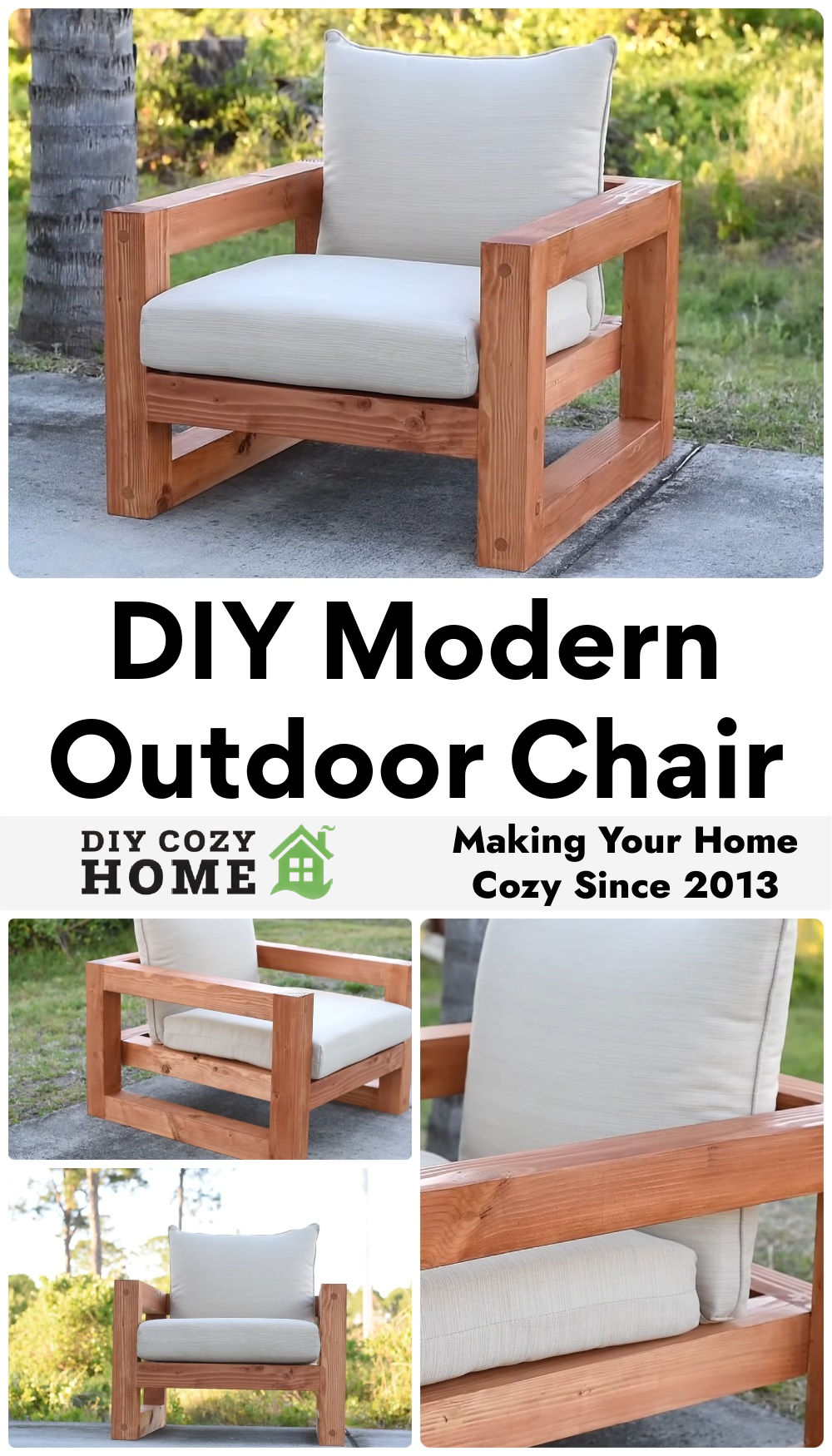 DIY Outdoor Chair: Step-by-Step Plan - DIY Cozy Home