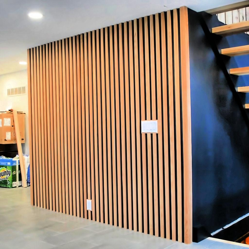 How to Build a DIY Wood Slat Wall - Step by Step - DIY Cozy Home
