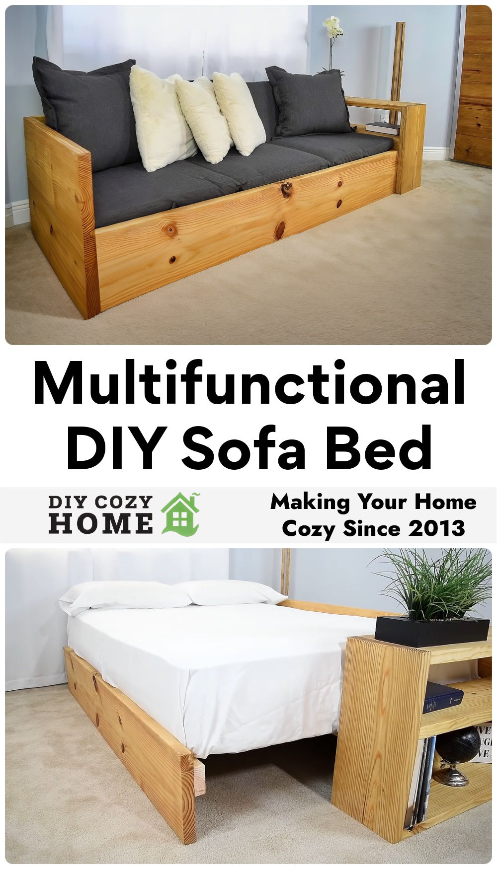 DIY Sofa Bed: Step by Step Tutorial