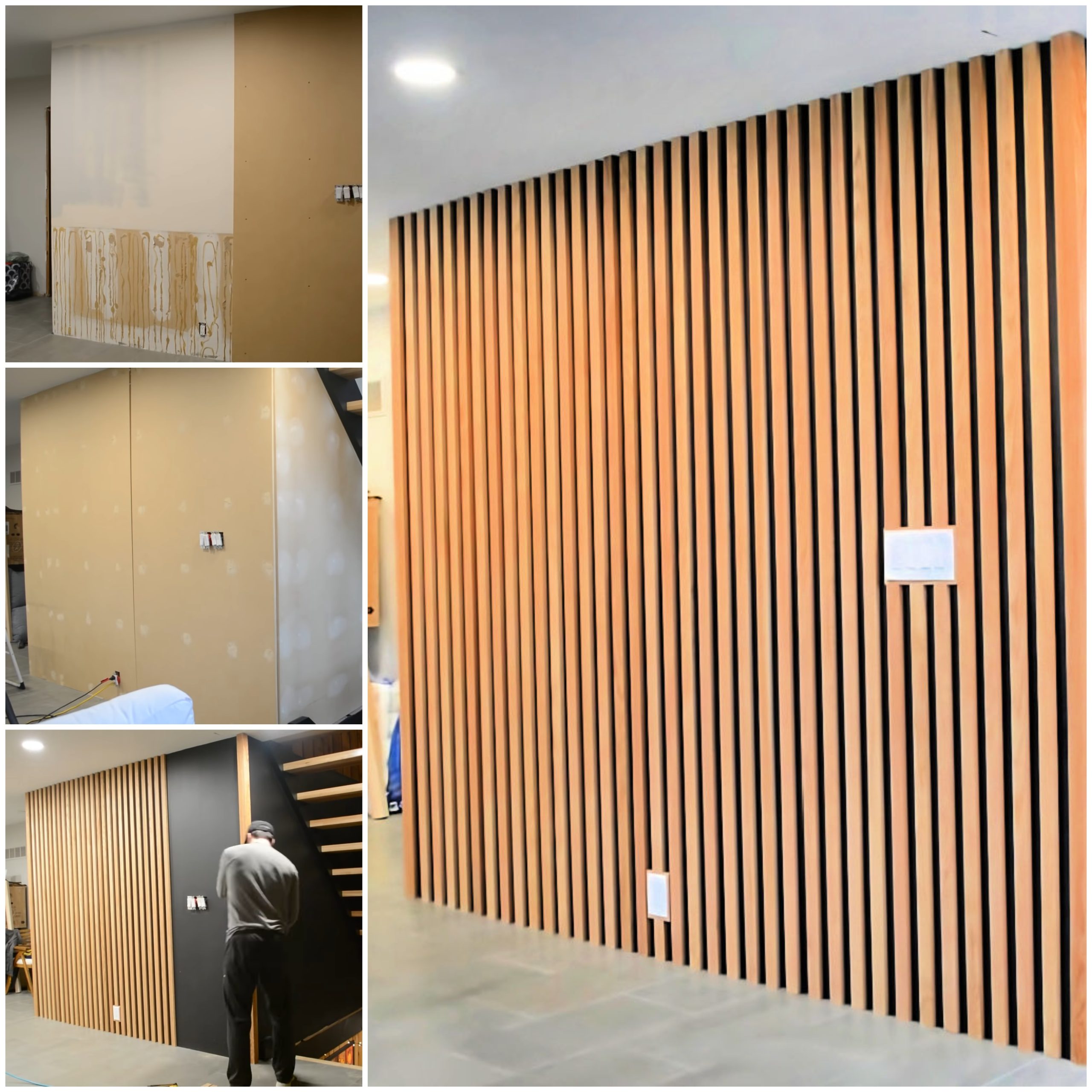 How to Build a DIY Wood Slat Wall - Step by Step - DIY Cozy Home