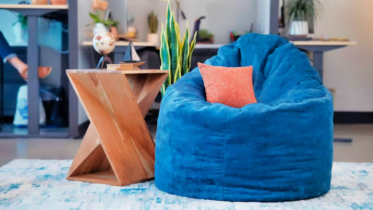 DIY Beanbag Chair (Free Bean Bag Pattern) - DIY Cozy Home